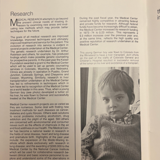 CU Anschutz History Day: What We Found in CU Boulder’s Norlin Library